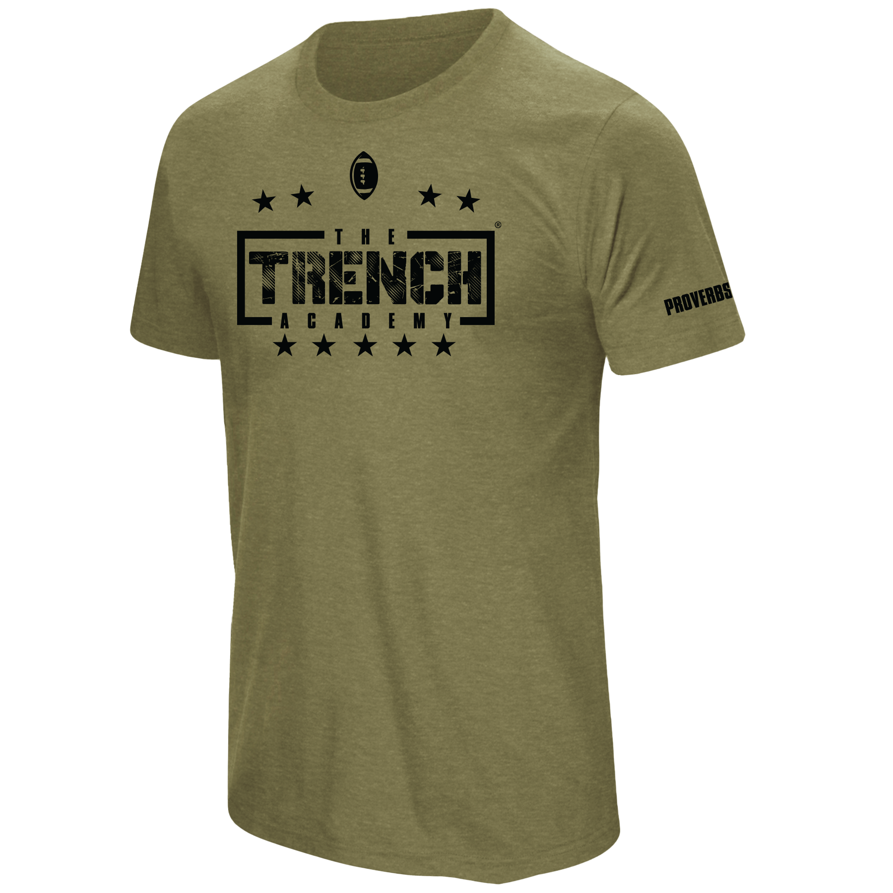 Trench Hold the Line Military Green Tee – True Victory