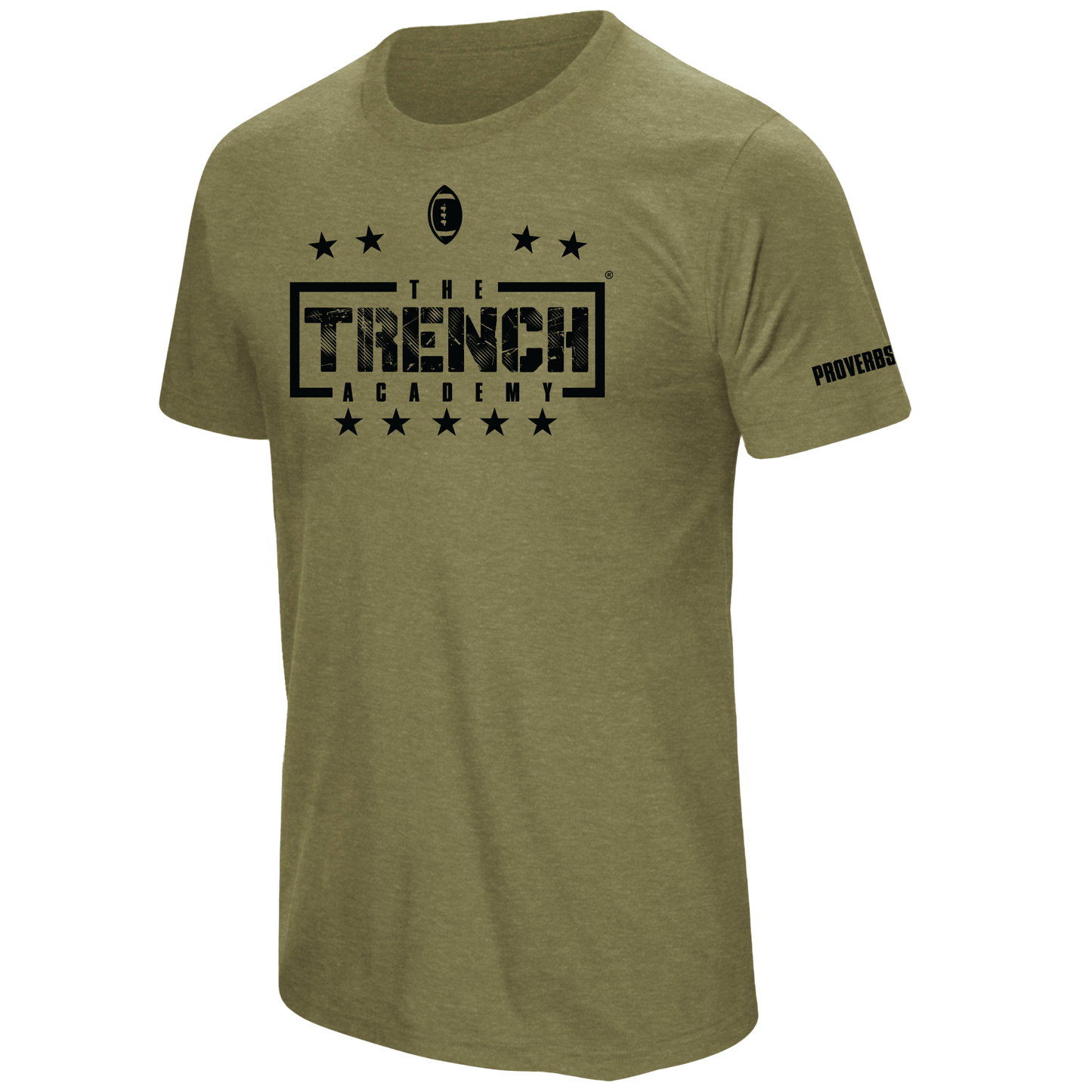 Trench Hold the Line Military Green Tee – True Victory
