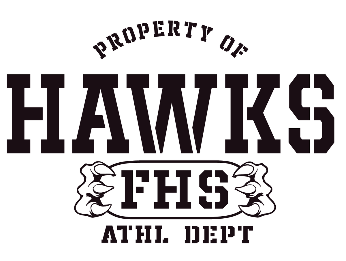 FHS Hawks Drawstring White Backpack – True Victory